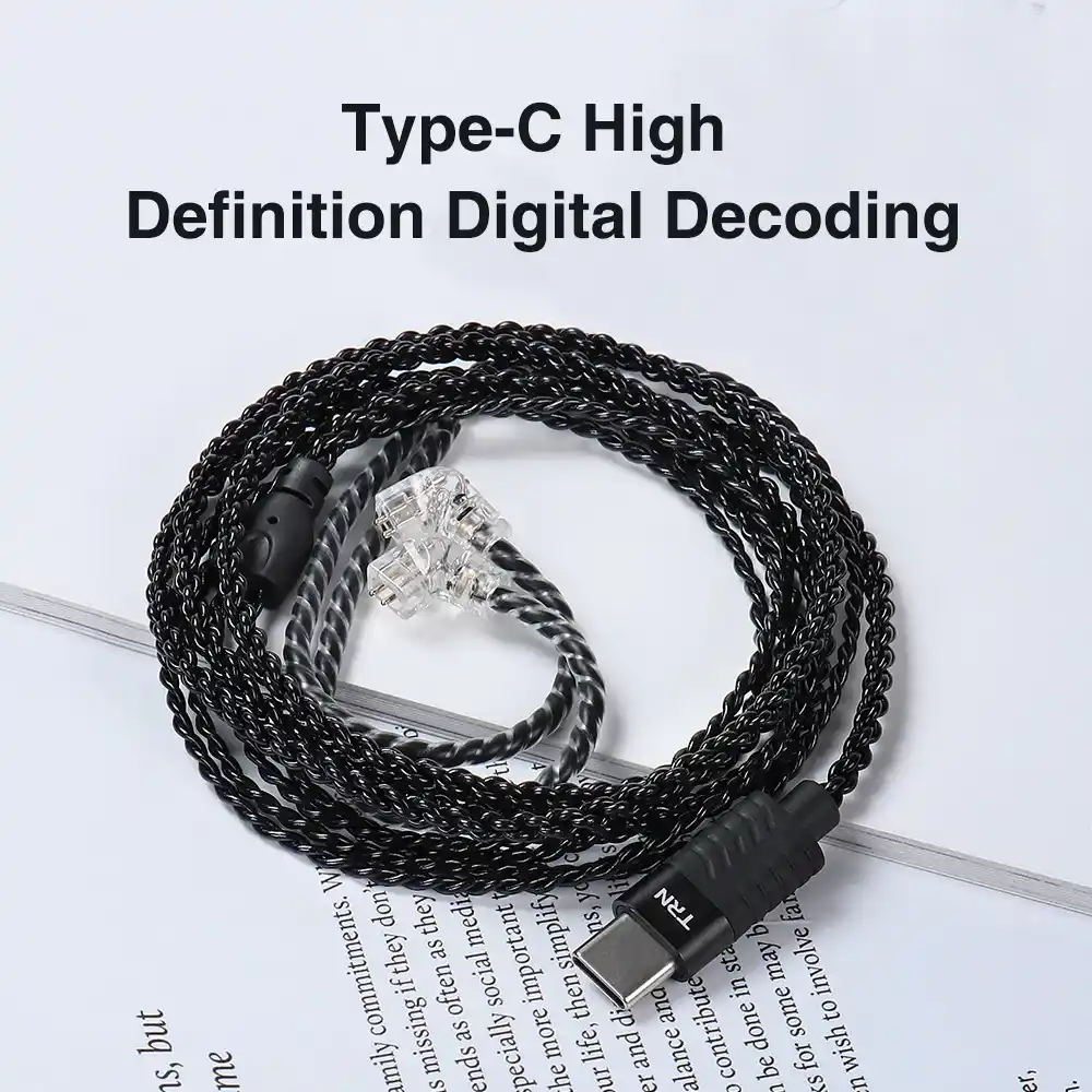 Trn A1 Type C Cable QDC Pin – Mic - Best Price