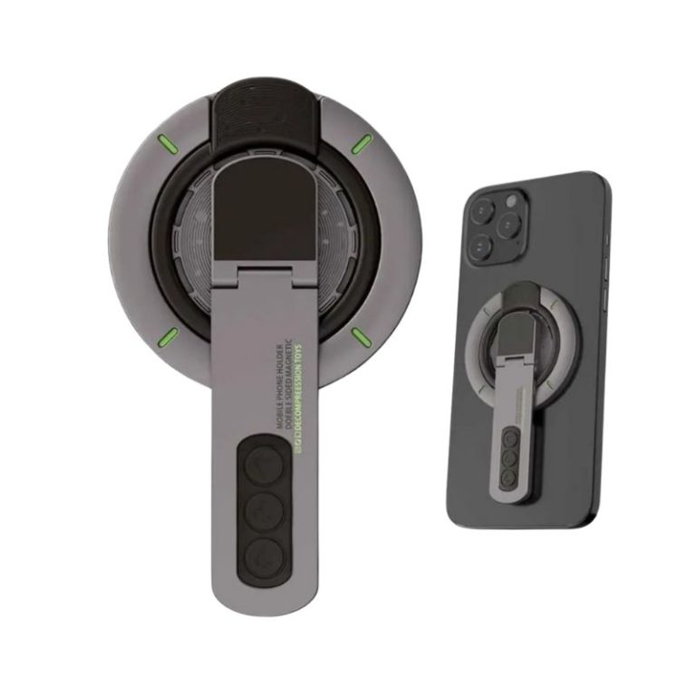 MagSafe Phone Grip Kickstand 3-in-1 Magnetic Ring Holder