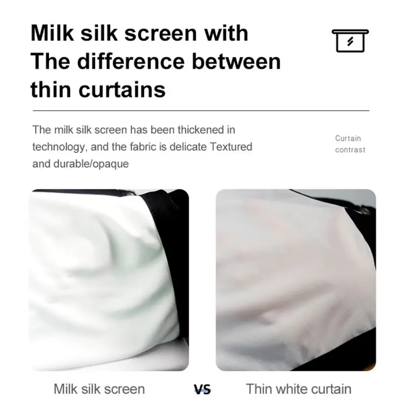 84 Inch Simple Milk Silk Fabric Projector Screen Price In BD